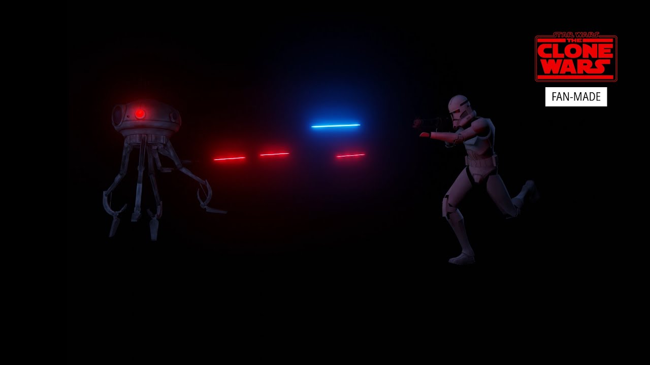 The Clone Wars Fan-Made Scene - YouTube