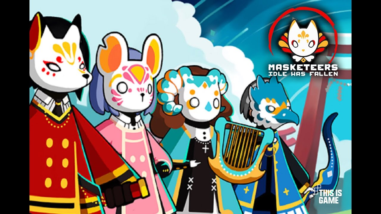 Idle RPG Clicker - First Impression Masketeers : Idle has fallen - YouTube