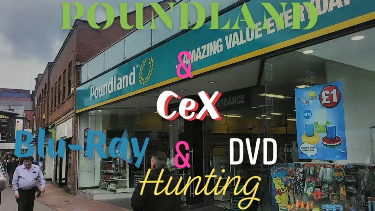 Poundland and CEX dvd and blu ray hunt - YouTube