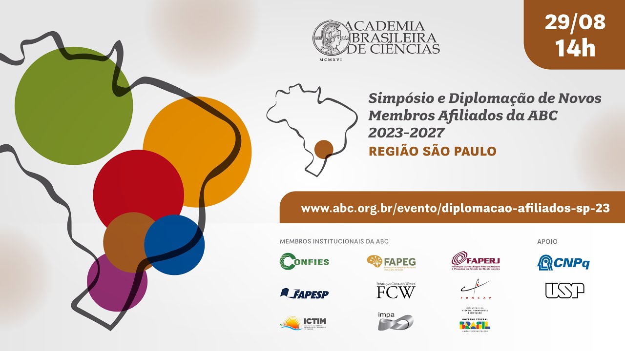 Simpósio e Diplomação dos Membros Afiliados da ABC Região SP 2023-2027 ...