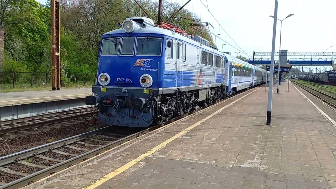 EP07-1050+IC 58100 ALBATROS do stacji Szczecin Gł PKP INTERCITY - YouTube