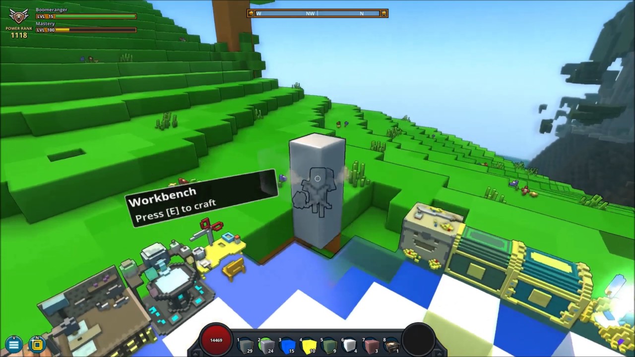 Trove #7 Building the Club World Spawn - YouTube