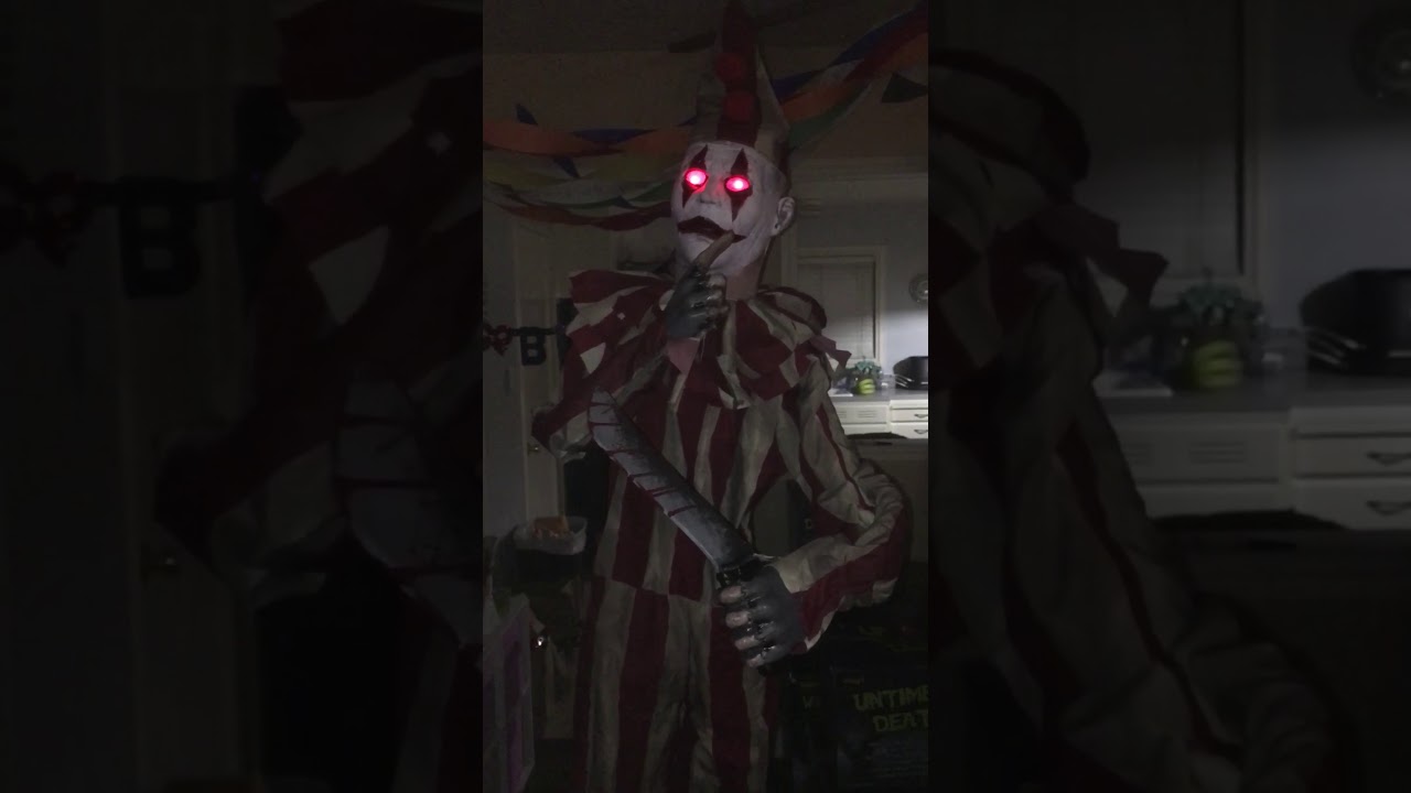 Silent and Deadly Clown Prop - YouTube