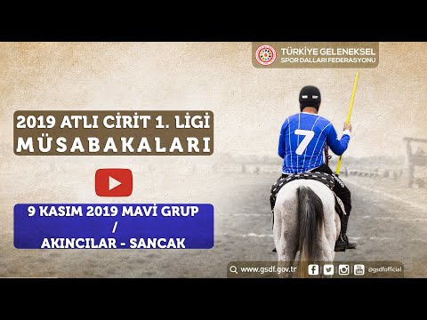 9 Kasım 2019 Atlı Cirit 1.Ligi Mavi Grup Müsabakaları (1.Hafta) / Akıncılar  - Sancak