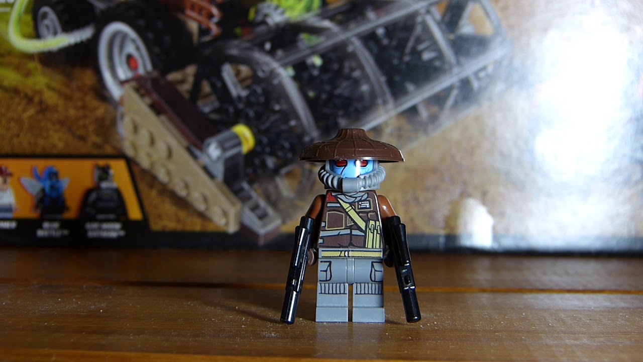 LEGO custom Cad Bane minifigure Creation!!!! - YouTube