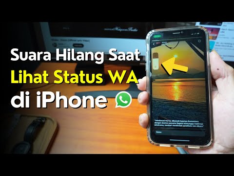 Cara Mengatasi Suara Hilang Saat Melihat Status WhatsApp di iPhone