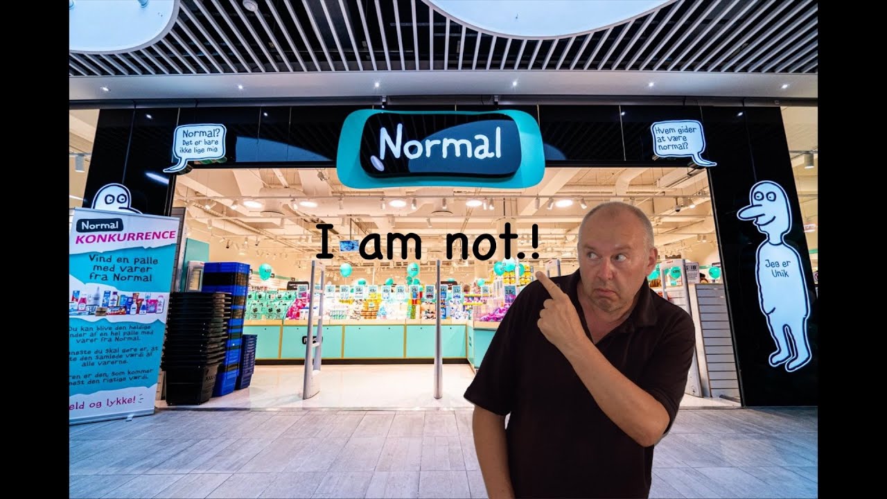 "Normal" the Danish shop in Europe..... Subtitles in ES, DE, PL & IN ...