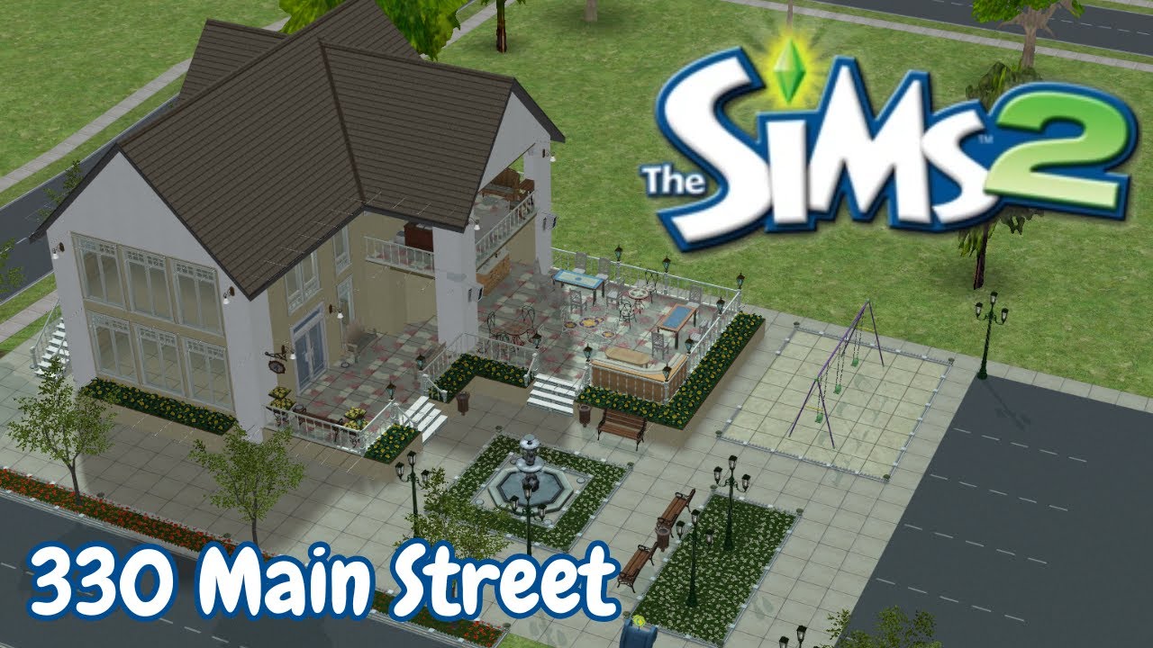 330 Main Street, Pleasantview Community Lot Reno! The Sims 2 - YouTube