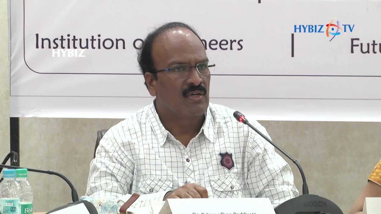 GHMC Commissioner B Janardhan Reddy, IAS || IID Round Table on State Of ...