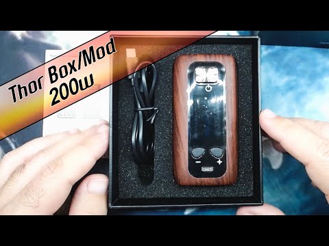 Thor Box/Mod 200w Think Vape - YouTube