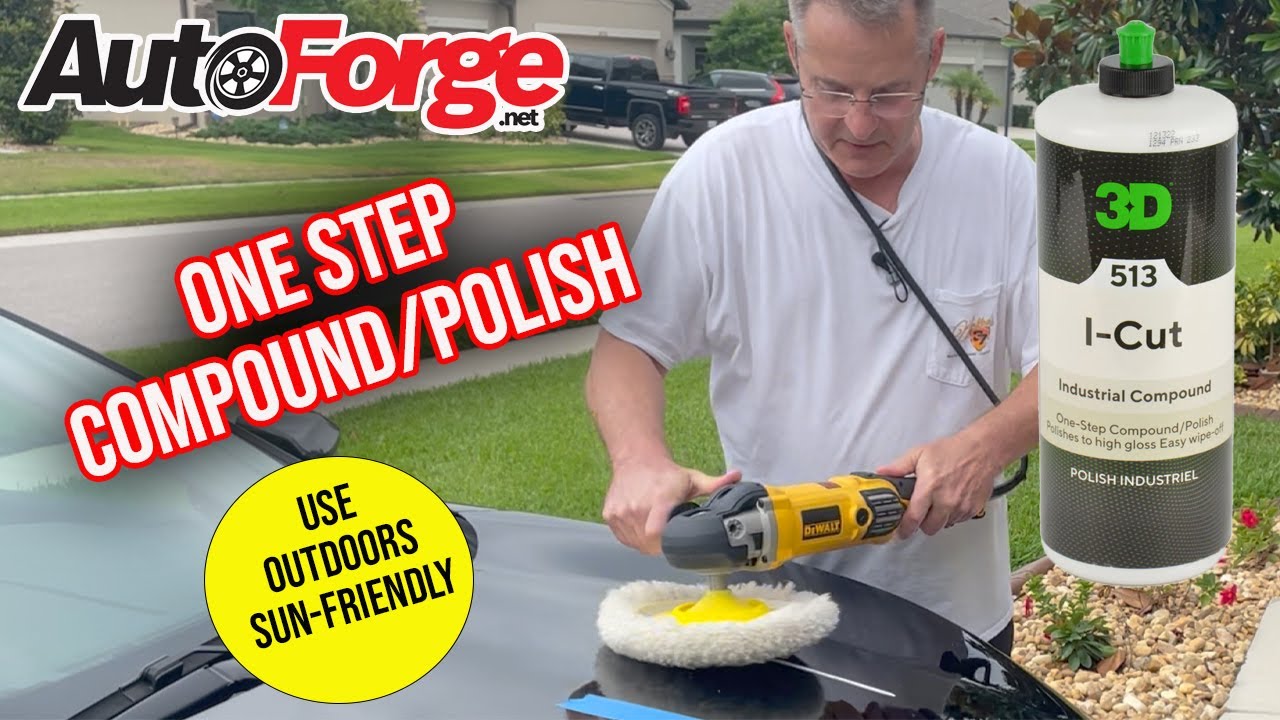 3D I-Cut One Step Compound/ Polish review and How-To. - YouTube