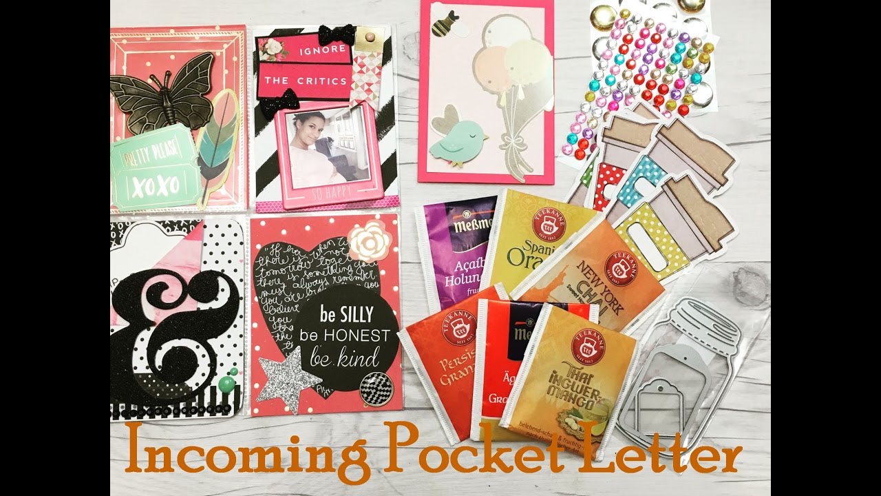 Incoming: Beautiful Pocket Letter from Melissa - YouTube