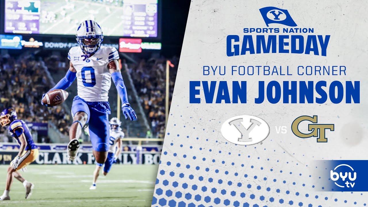 Evan Johnson Interview after the BYU vs Georgia Tech Pop Tarts Bowl ...
