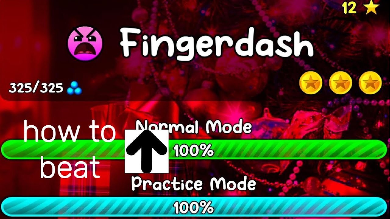how to beat fingerdash! - YouTube