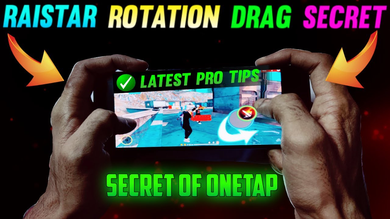 Raistar Rotation Drag Trick 🔥| Rotation Drag In Free Fire | Rotational ...