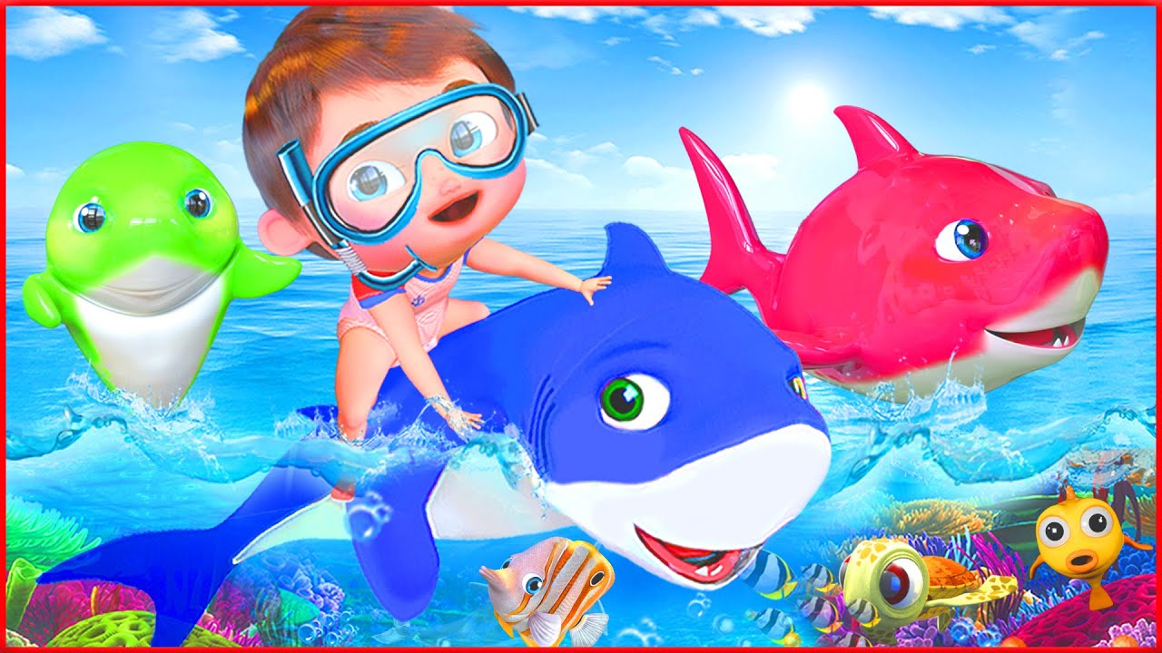 Bébé Requin - Chansons pour bébés - Comptines et chansons pour enfants ...