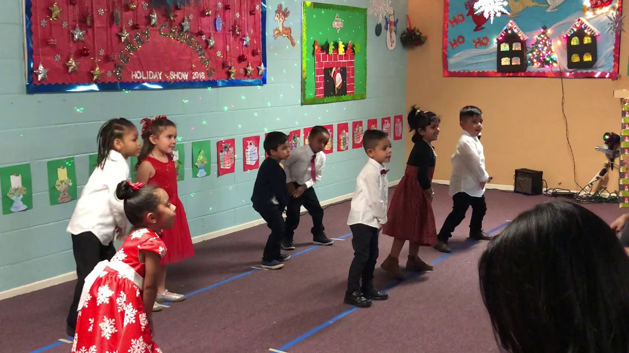 Xmas dance franco mariah 2018 - YouTube