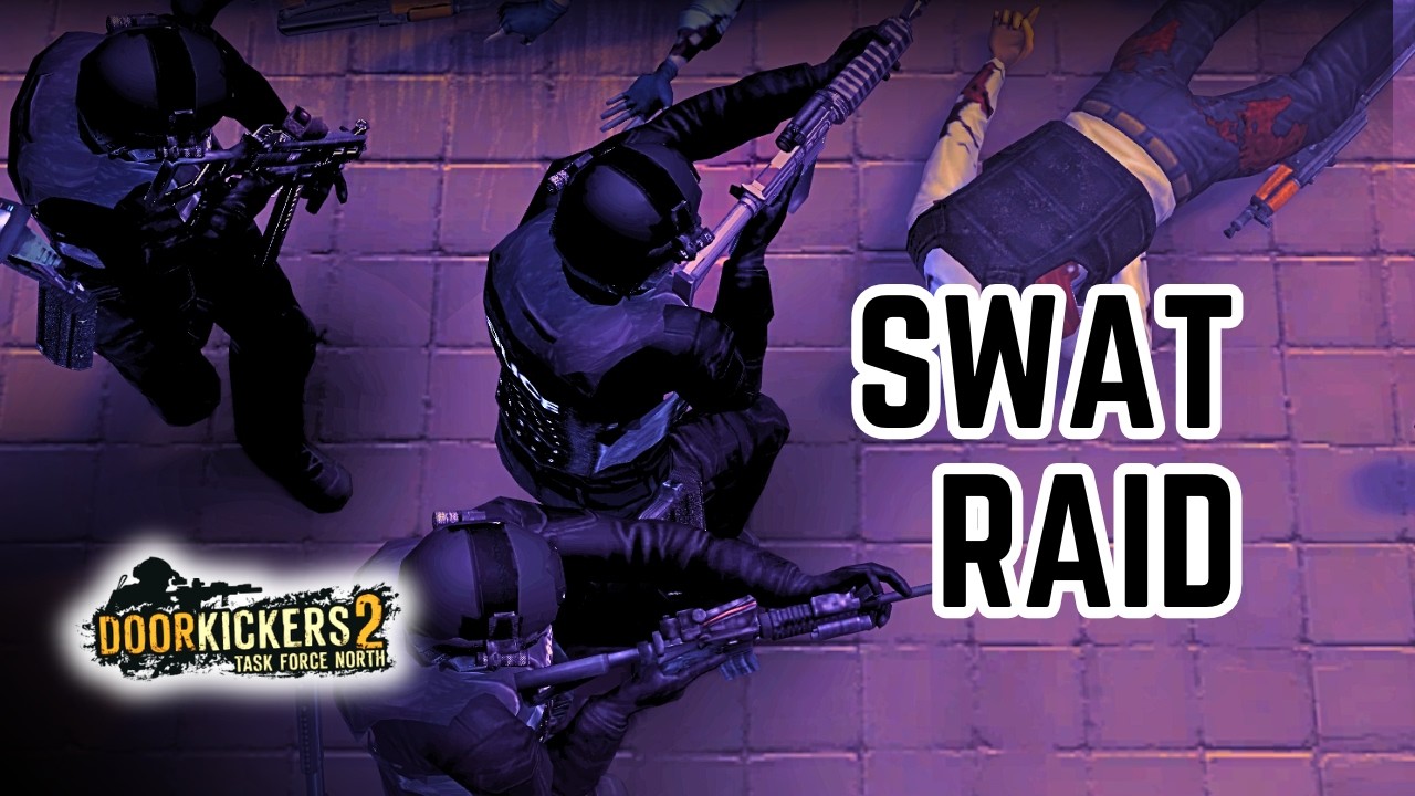 SWAT Clears Gang Members From Bar Andalusia | Door Kickers 2 - YouTube