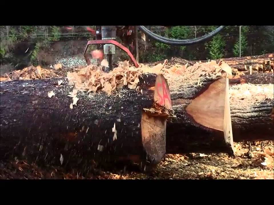 Hydraulic Driven 4 inch Auger with 10 inch counter-bore - YouTube