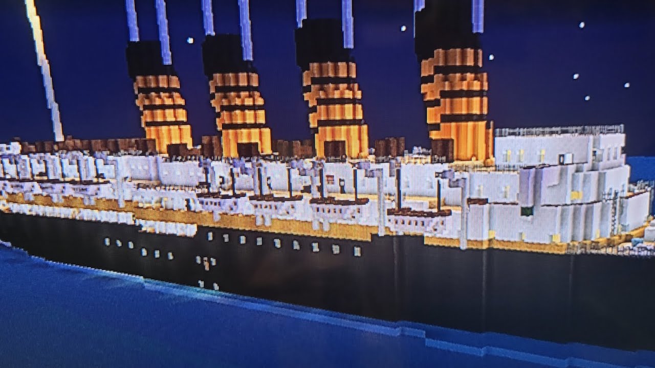 Minecraft: Project Britannica Map (Lusitania Sinking) - YouTube
