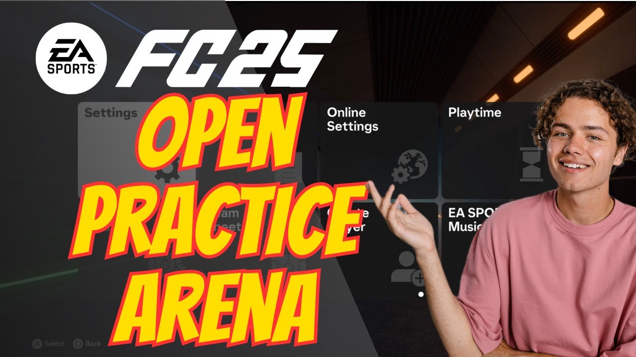 How To Open Practice Arena On FC 25 - YouTube