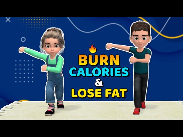 DAILY KIDS WORKOUT TO BURN CALORIES AND LOSE FAT - Videos For Kids