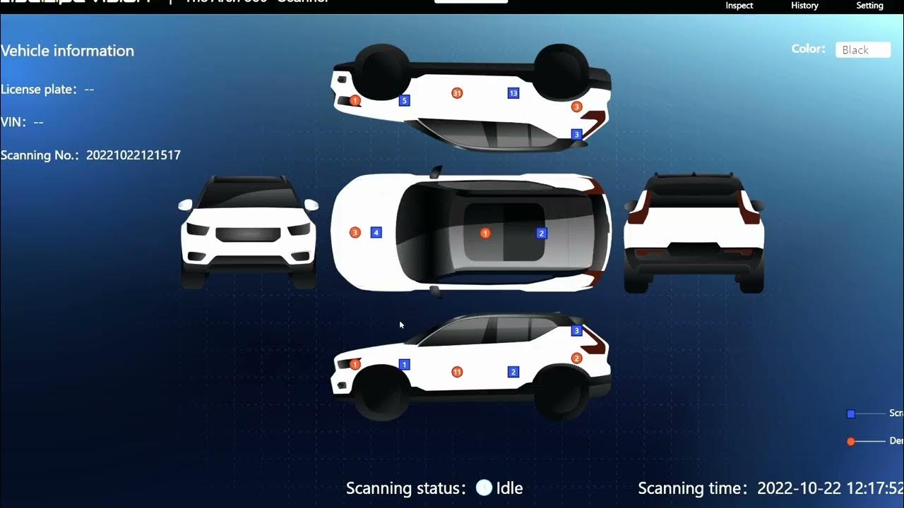 Automatic Vehicle Inspection System - YouTube