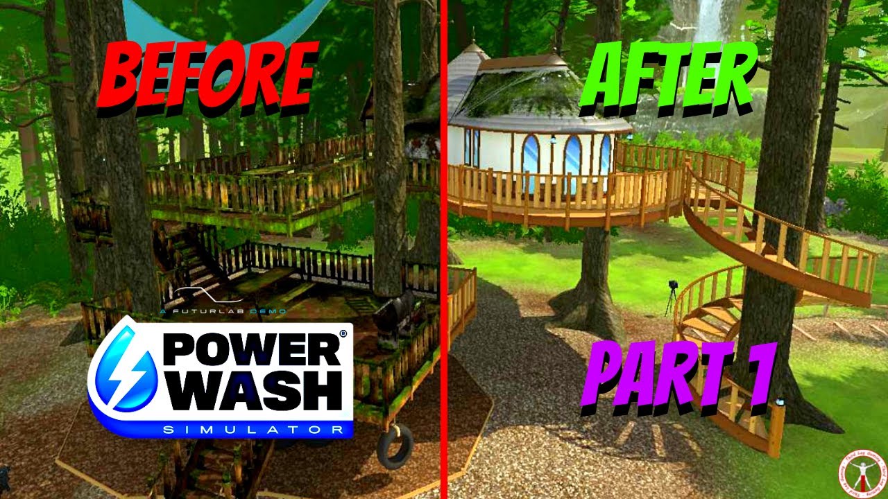 Treehouse of Terror Part 1 - PowerWash Simulator - YouTube