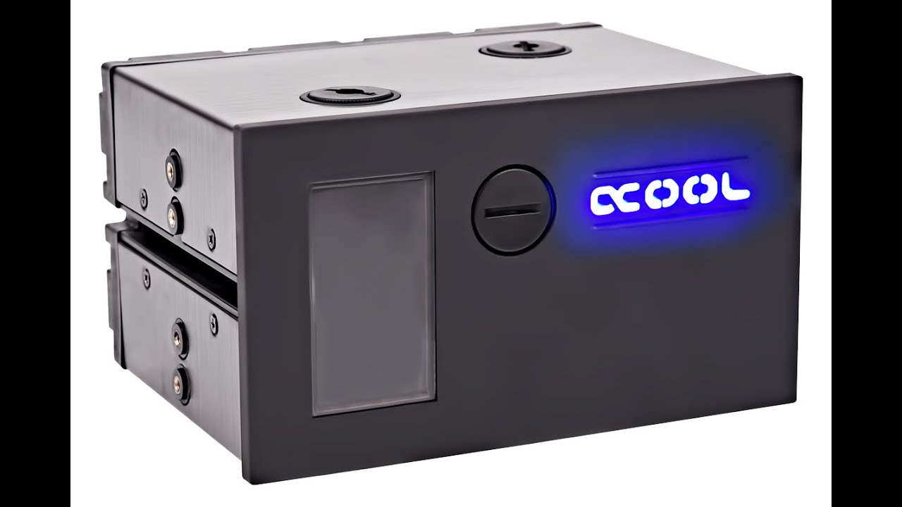 Alphacool Eisfach - Single Laing DDC - Dual 5,25 Bay Station - Unboxing ...