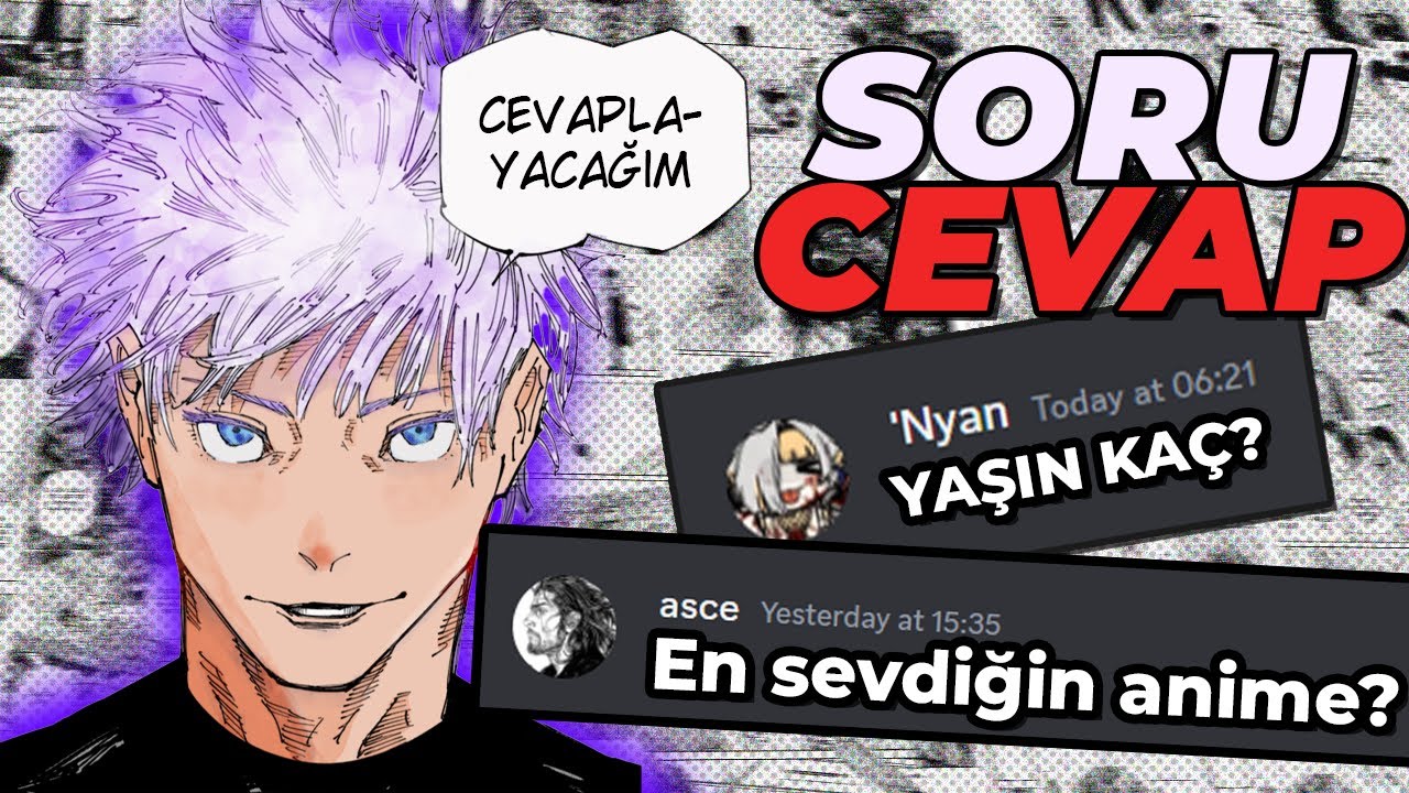 SORU CEVAP (ANİMELİ) 10K ABONE ÖZEL - YouTube