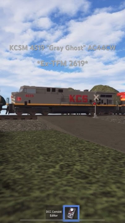 KCSM 4519 "Gray Ghost" AC44CW *Ex-TFM 2619* - YouTube