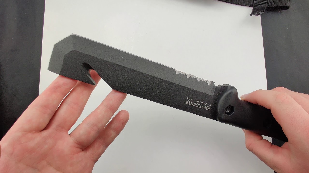 KA-BAR Becker Tac Tool - YouTube