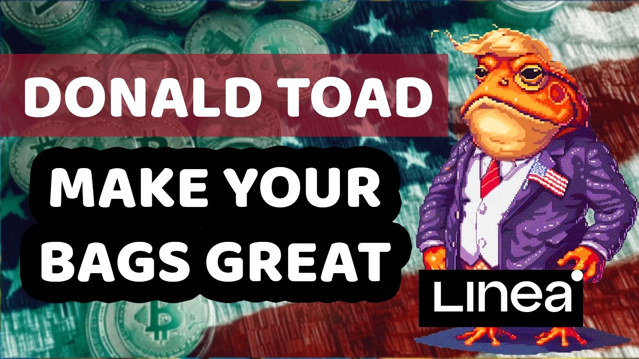 Donald Toad Meme Coin on Linea network - YouTube