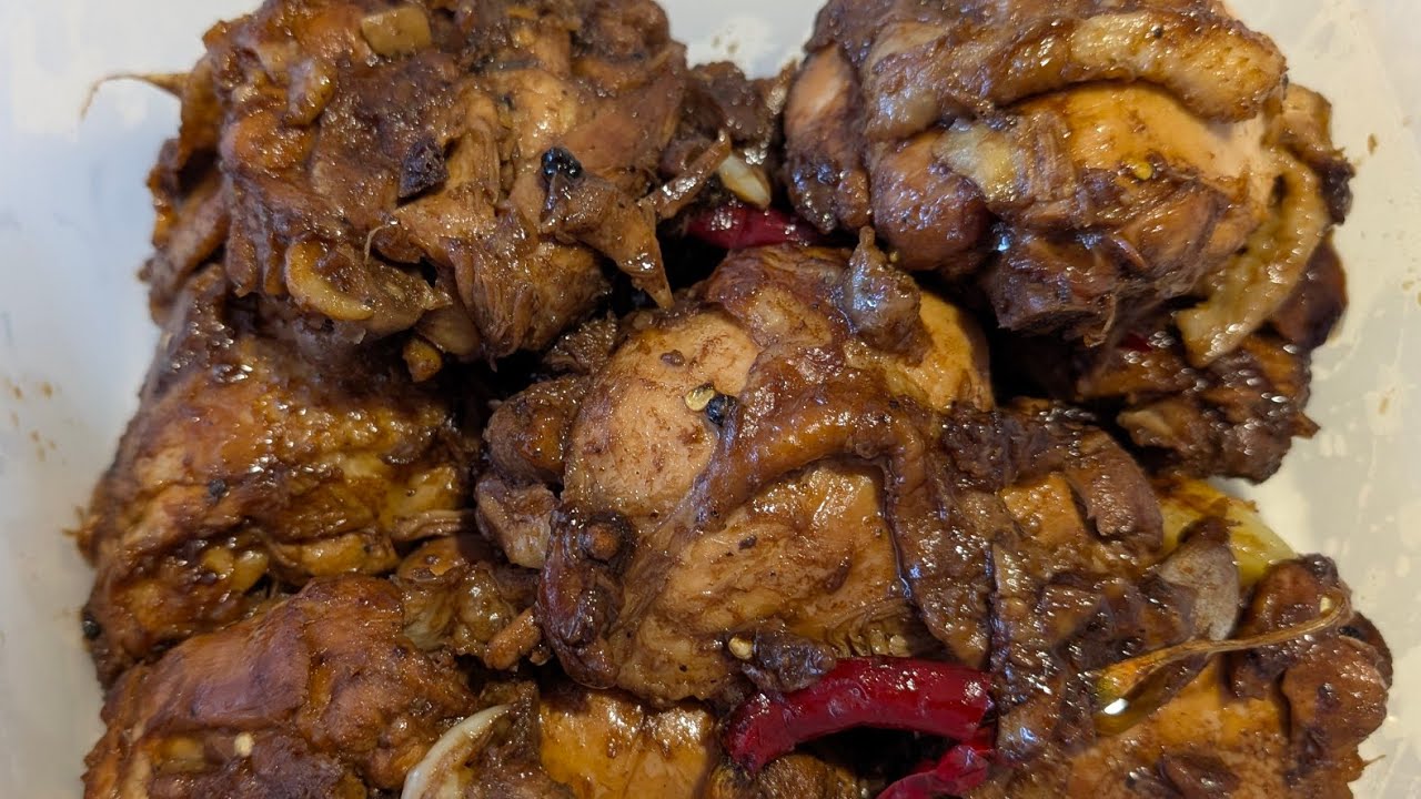 Homemade Chicken Adobo || Menu Today - YouTube