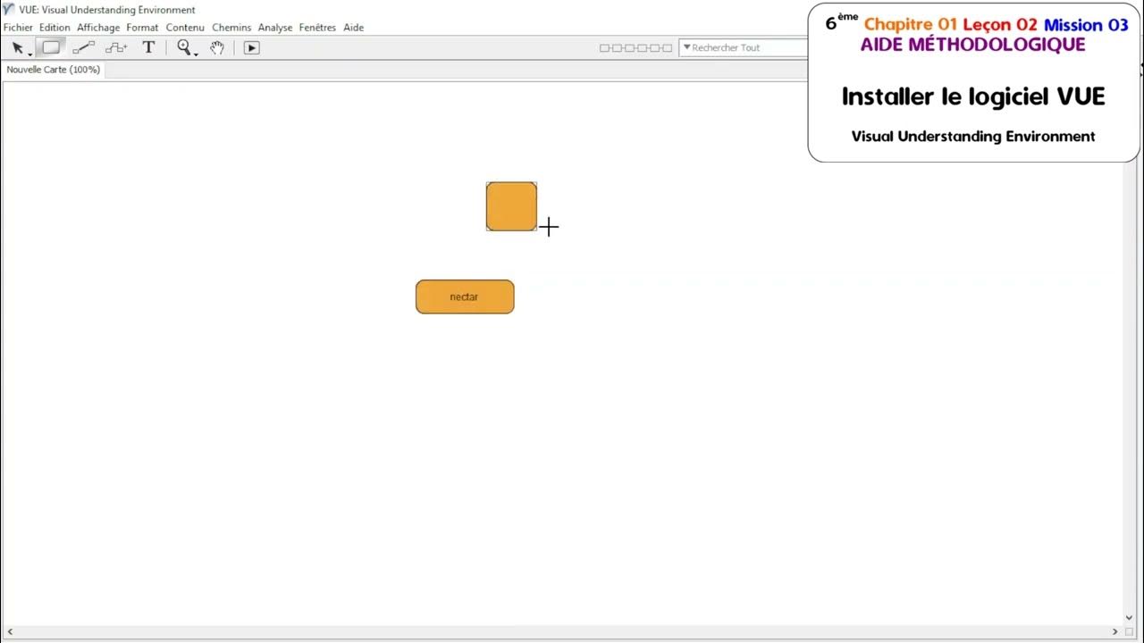 Aide méthodologique installer le logiciel VUE visual understanding environment - YouTube