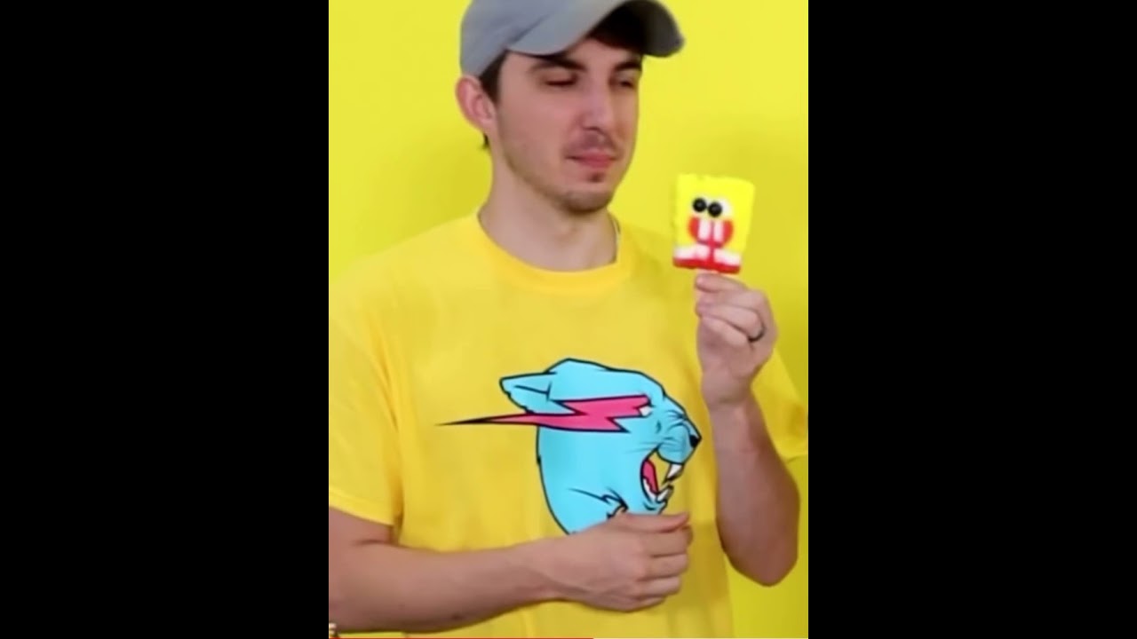 Mr. Beast found perfect Spongebob popsicle in first try😱 - YouTube