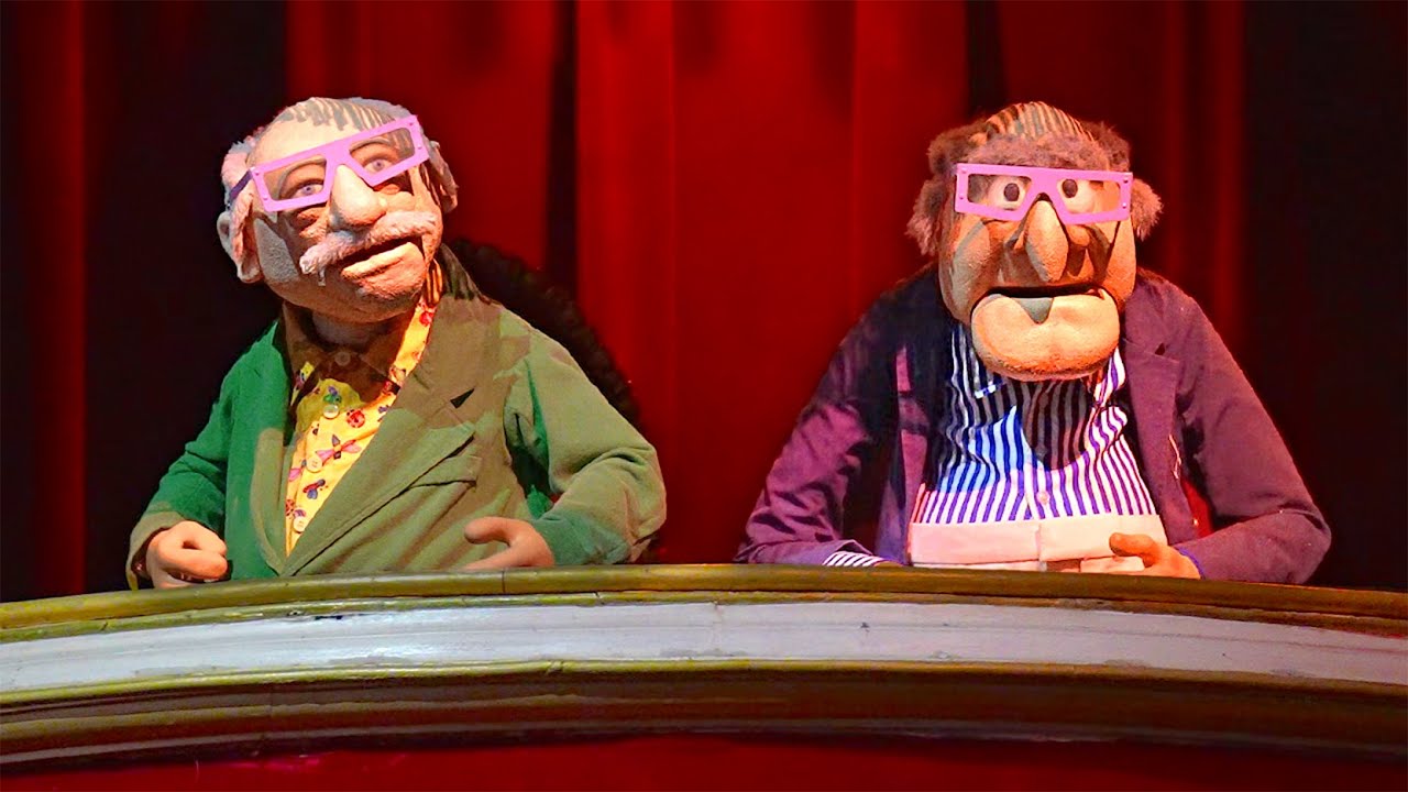 Statler and Waldorf Audio-Animatronics - MuppetVision 3-D Effects at ...