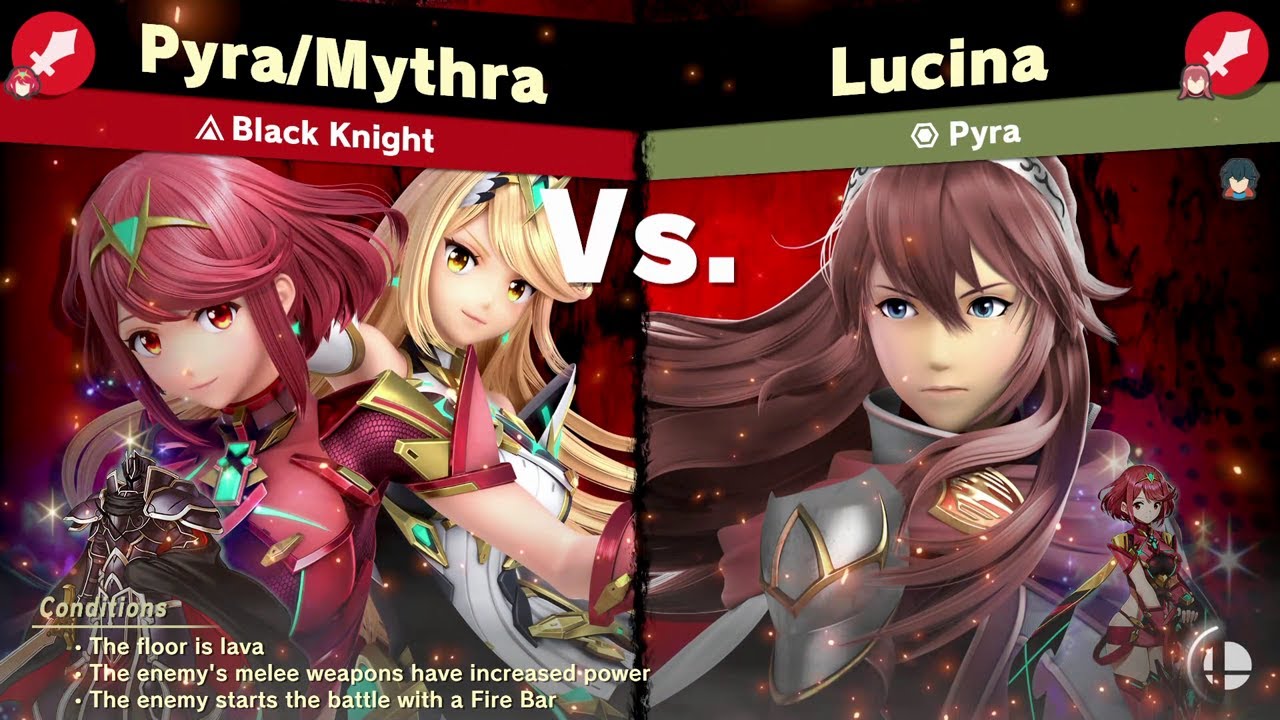 Super Smash Bros Ultimate: Pyra Spirit Battle... as Pyra - YouTube