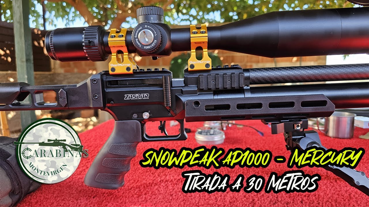 SNOWPEAK AP1000 MERCURY TIRADA A 30 METROS @carabinasmontevirgen2020 ...