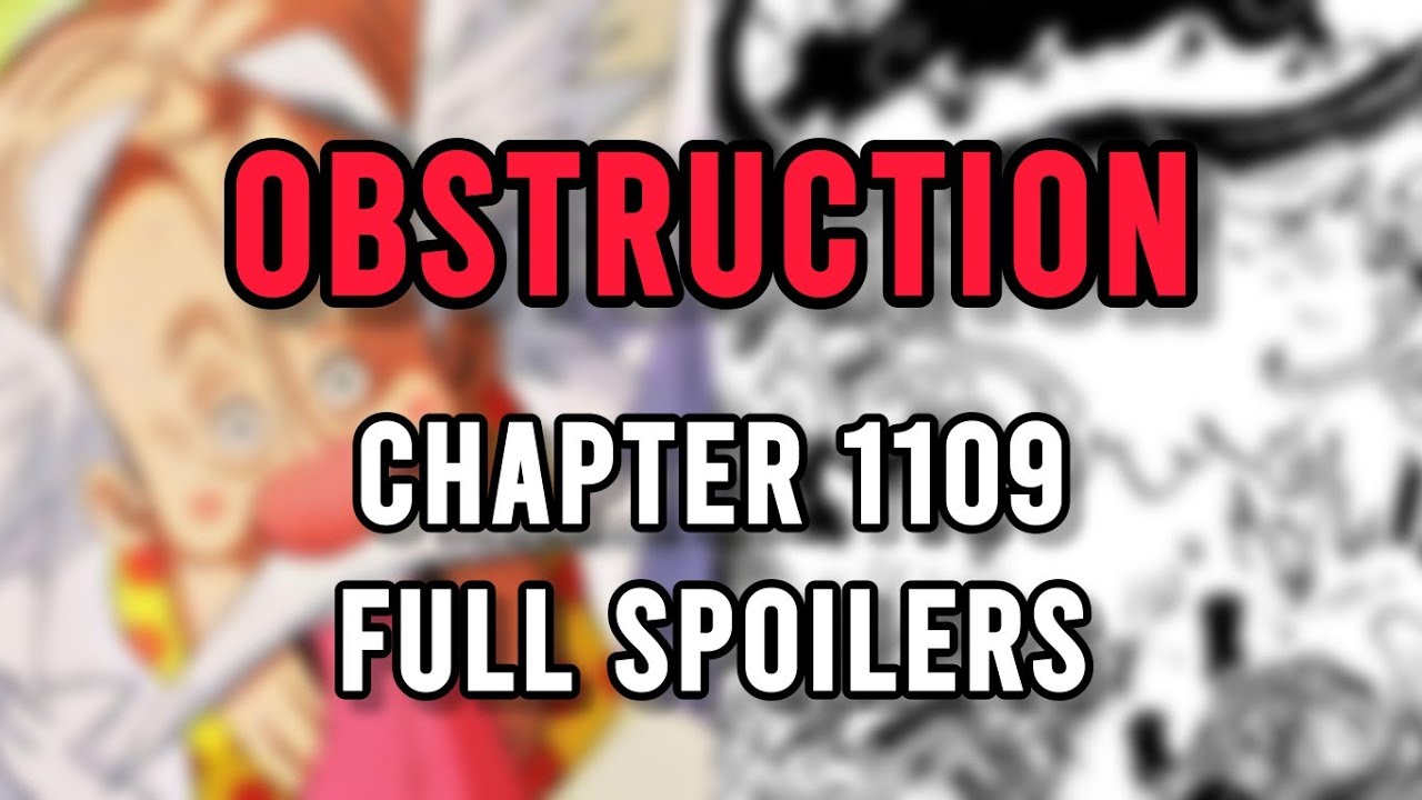 BIG NEWS!!! One Piece Chapter 1109 FULL Spoilers!!! - YouTube