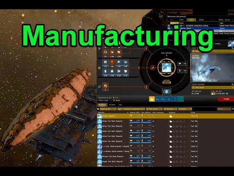 Manufacturing - !giveaway - EVE Online - YouTube