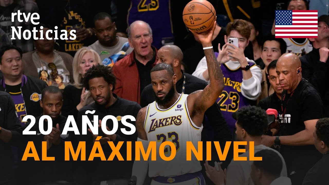 LEBRON JAMES HACE HISTORIA al LLEGAR a los 40.000 PUNTOS en la NBA ...