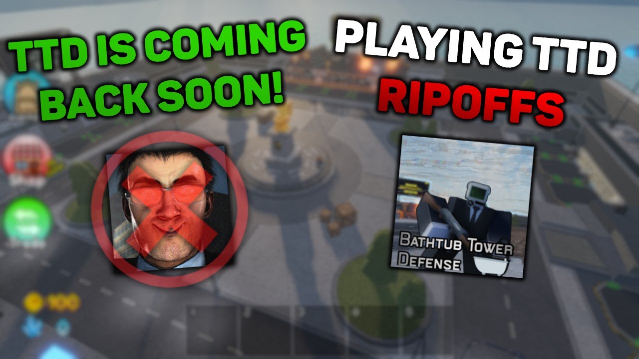 Playing TTD Ripoffs Until TTD Comes Back! - YouTube