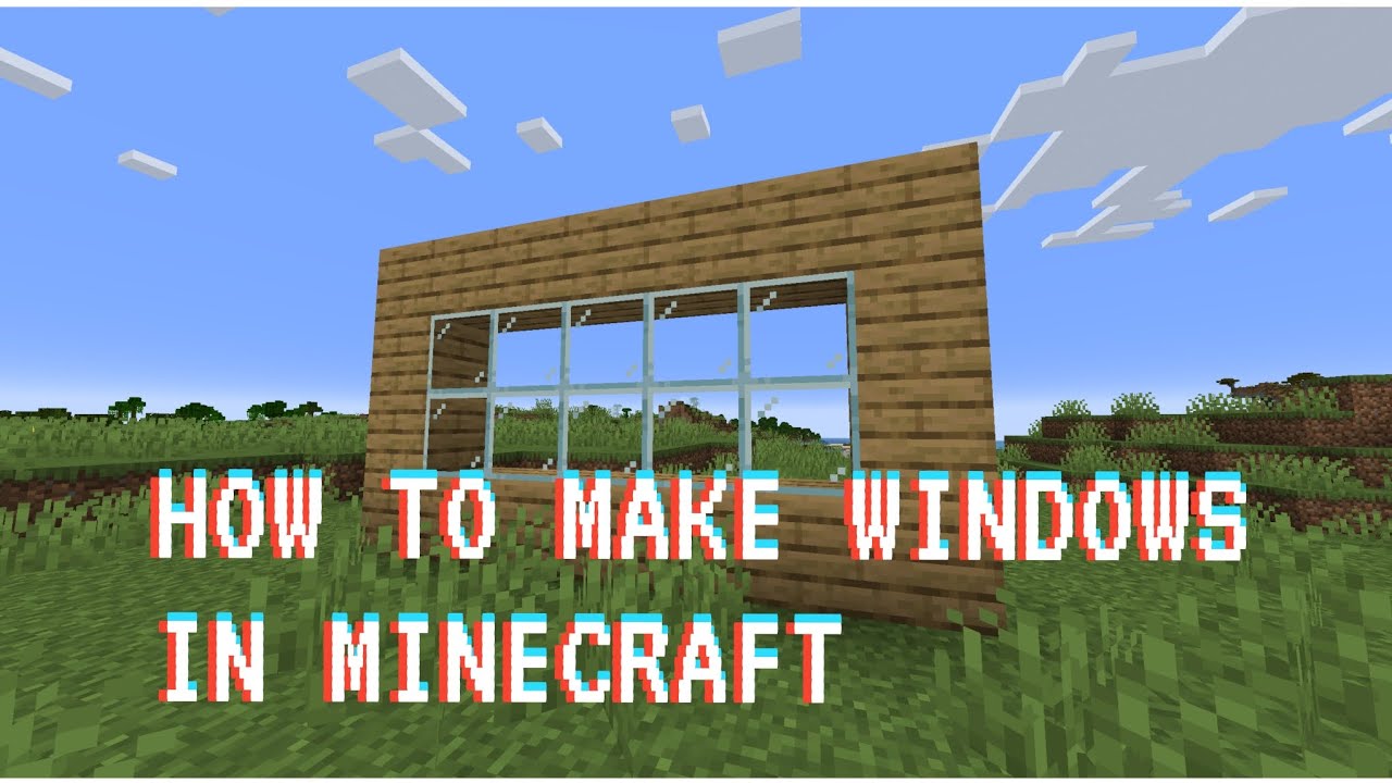 Day-7 How to make windows in Minecraft ️ #trending #trending # ...
