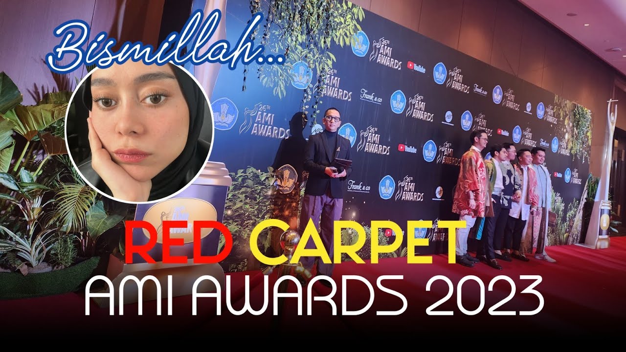 RED CARPET AMI AWARDS 2023 - AKAN KAH LESTI KEJORA BAWA PIALA AMI TAUN ...