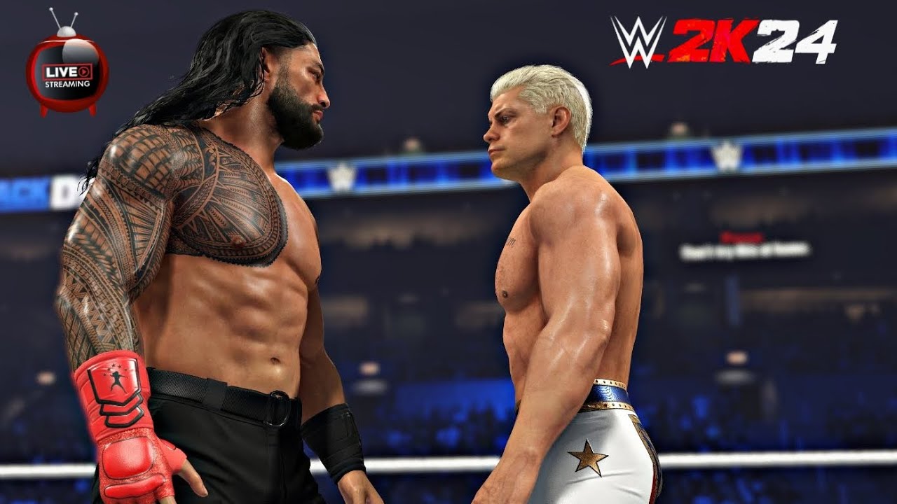 WWE 2K24: Gameplay Live Stream - YouTube