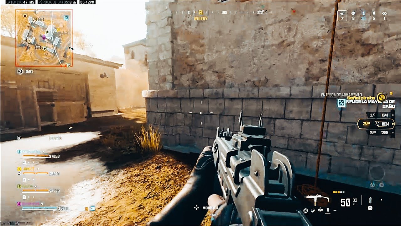 WARZONE 3 PS4 Slim GAMEPLAY - YouTube