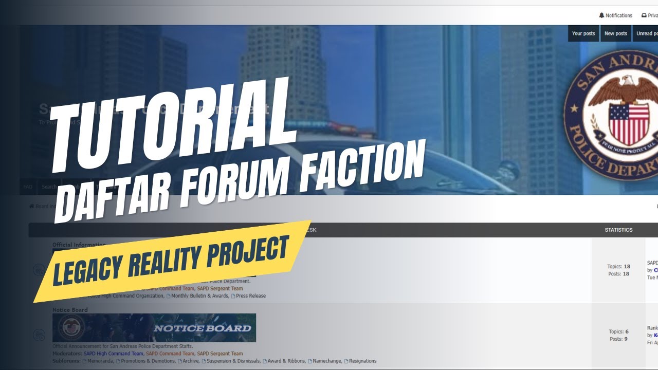 [TUTORIAL] Register Forum Faction - YouTube