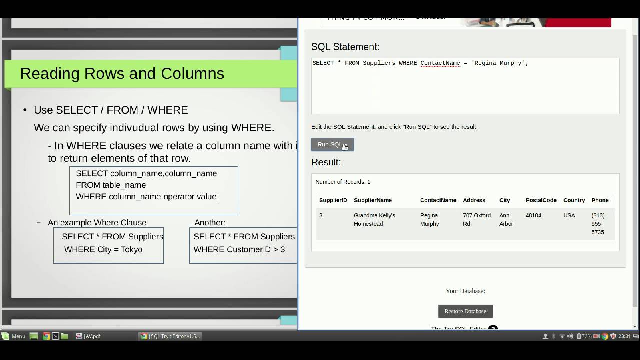 SQL Basics - YouTube