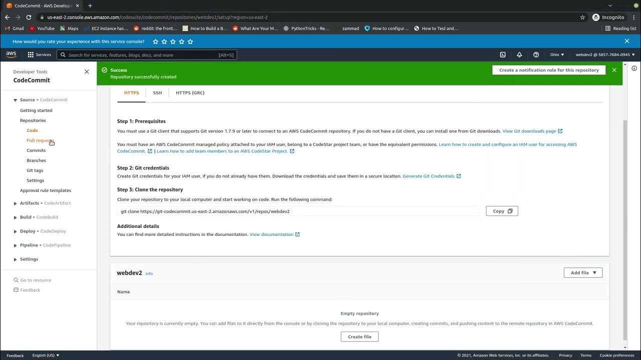 AWS Code Commit - YouTube